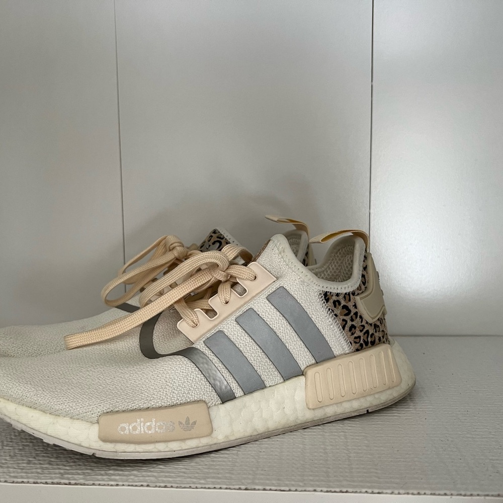 Adidas Nmd R1 ‘Cheetah’ Tennis Shoe Cream/Eggshell - Gem